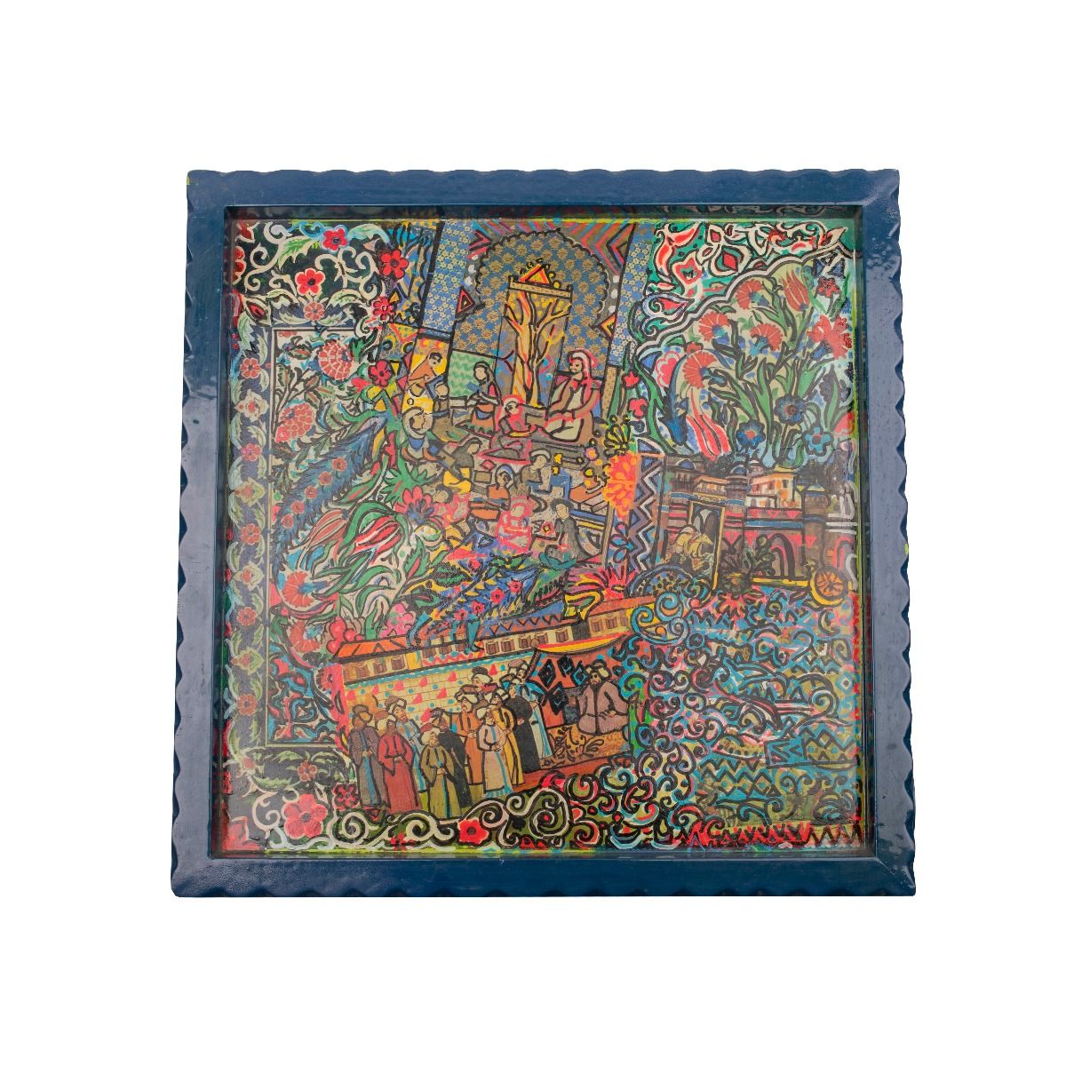 Egyptian Coffee Table | Handmade Wood Table | Swan Bazaar