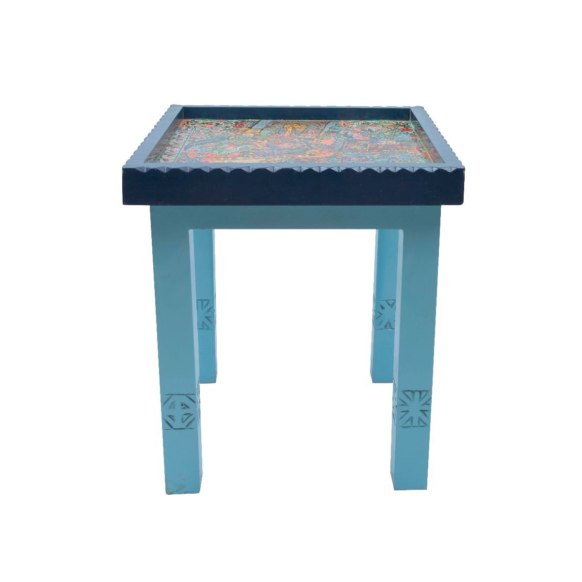 Egyptian Coffee Table | Handmade Wood Table | Swan Bazaar